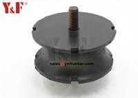 China Flex Bobbin Mounts Anti Vibration Sandwich Rubber Mounts Black for sale