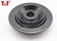 China Black Isolation Rubber Mounts Flanged With High Noise Reduction for sale