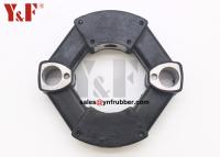 China Black Rubber Coupling Connector Flexible Rubber Pipe Fittings for sale