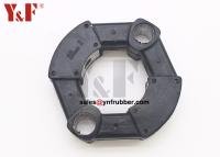 China Black Rubber Coupling Connector Flexible Rubber Pipe Fittings for sale