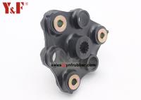 China Flexible Rubber Motor Coupling Cylindrical For Industrial Applications for sale