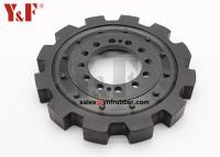 China Black Flexible Rubber Pipe Coupling Joint Rubber Connector Pipe Shaft for sale