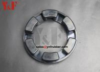 China Cylindrical Rubber Coupling Pipe Connectors Flexible Heat Resistance for sale