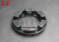 China Cylindrical Rubber Coupling Pipe Connectors Flexible Heat Resistance for sale