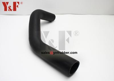China Black Excavator Rubber Hose Synthetic EX200-6 ZX200 Radiator Hose Up for sale