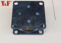 China Black Compactor Rubber Mounts Isolators Oil Resistance Vibration Reduction for sale