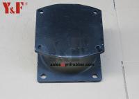 China Compactor Shock Absorber Rubber Black Vibration Absorption SGS for sale