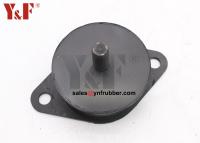 China Industrial Compactor Rubber Mounts Vibration Absorption Black Color for sale