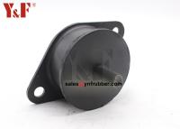 China Industrial Compactor Rubber Mounts Vibration Absorption Black Color for sale