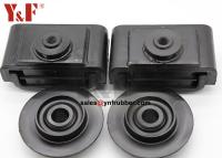 China Excavator Engine Body Mount Bushings Round Custom Fitment Type for sale
