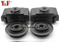 China Excavator Engine Body Mount Bushings Round Custom Fitment Type for sale