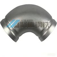 China Stainless Steel Grooved Pipe Fittings DN15-DN50 GB Standard High Corrosion Resistance 304 316 for sale