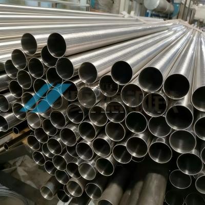 China 304 316L Thin Walled Stainless Steel Water Pipe High Corrosion Resistance Welded Round Tube for sale