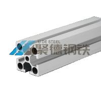 China 6061 6063 Square Aluminum Alloy Profile Custom Extrusion 6000 Series T5 T6 for sale
