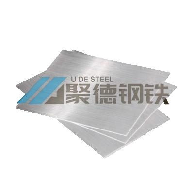 China Stainless Steel Sheet 304 316 2B Brushed Finish 0.3-30mm Custom Thickness for Construction for sale