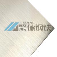 China Austenitic Brushed Stainless Steel Sheet 304 316L 0.3-20mm Hairline Finish Decorative Plate for sale