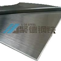 China 600 Series Brushed Stainless Steel Sheet 0.5-20mm Thick Decorative Plate for Construction for sale