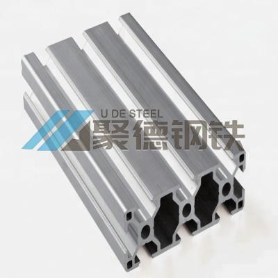 China 3090 Silver Anodized Aluminum Alloy Profile 6063 T Slot Extrusion for Industrial Frames for sale