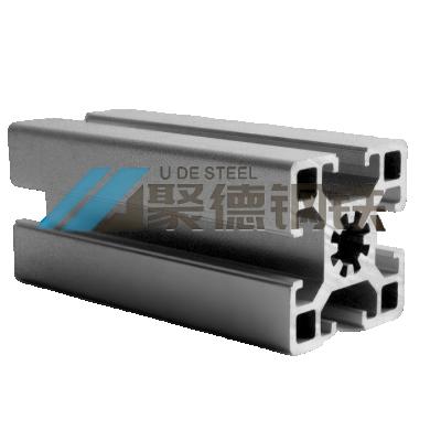 China 6000 Series Aluminum Alloy Profile Custom Extrusion Precision Cutting T5 T6 Temper for sale