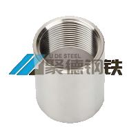 China 304 316L Stainless Steel Double Internal Thread Pipe Fittings 1/2 3/4 1 Inch Corrosion Resistant Water Connector for sale