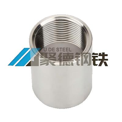 China 304 316L Stainless Steel Double Internal Thread Pipe Fittings 1/2 3/4 1 Inch Corrosion Resistant Water Connector for sale