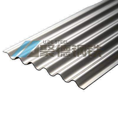 China 4x8 2B Mill Finish Corrugated Stainless Steel Sheet 2mm 3mm 5mm Thick Decorative for sale