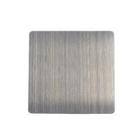 China Straight Line Hairline Brushed Stainless Steel Sheet 1219x2438mm SUS304 for Appliances Elevator Decoration for sale