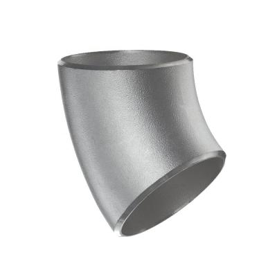 China 30 Degree 304L Stainless Steel Pipe Elbow Fitting 10mm OD ASME B16.9 for sale