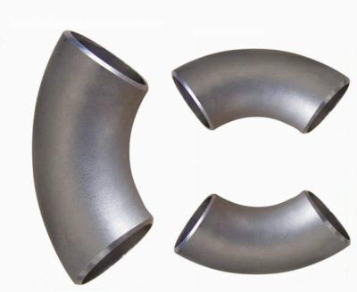 China Sch40 90 Degree Long Radius Elbow Butt Weld Forged Stainless Steel Pipe Fitting 304 316L 0.5-12 Inch for sale