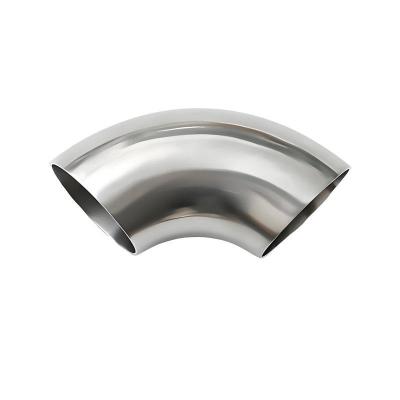 China 90 Degree Short Radius Elbow 304 316 Stainless Steel Pipe Fitting Schedule 40 80 160 Seamless Food Grade for sale
