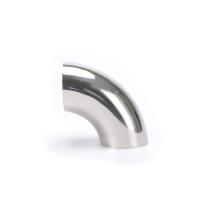 China Stainless Steel Seamless 45 Degree Elbow Pipe Fitting Mirror Polished 304 316L for sale