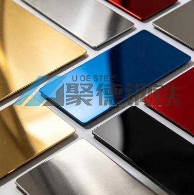 China GTi PVD Colored Stainless Steel Sheets For Architectural & Interior Applications for sale