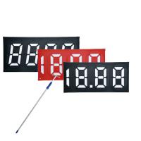 China Water Resistant Magnetic Digital Gas Price Display - 180mm to 280mm Digit Height with Telescopic Adjustment Rod for sale