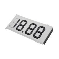China ASA ABS Adjustable Digital 7-Segment Display Panel 266×113×20mm with 75mm Digits for Price and Time Display for sale