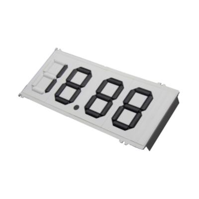 China ASA ABS Adjustable Digital 7-Segment Display Panel 266×113×20mm with 75mm Digits for Price and Time Display for sale