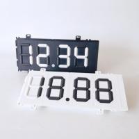 China ASA ABS Adjustable Digital 7-Segment Display Panel 266×113×20mm with 75mm Digits for Price and Time Display for sale