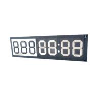 China 260×120mm Digital Timer Display Panel with 75mm Digits - Adjustable Price & Time Board for Outdoor Use for sale