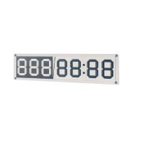 China 260×120mm Digital Timer Display Panel with 75mm Digits - Adjustable Price & Time Board for Outdoor Use for sale