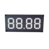 China 260×120mm Digital Timer Display Panel with 75mm Digits - Adjustable Price & Time Board for Outdoor Use for sale