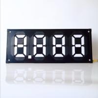 China 10mm Ultra Thin Seven Segment Display Board Reflective Fuel Price Flip Sign 700×280mm for sale