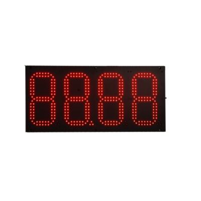 China 7 Inch LED Gas Price Display Module IP65 Waterproof 5000CD/M2 Brightness DC24V Outdoor Sign for sale
