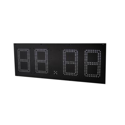 China 240mm Height LED Gas Price Sign with IP65 Waterproof Rating and DC24V Power for Outdoor Digital Display for sale