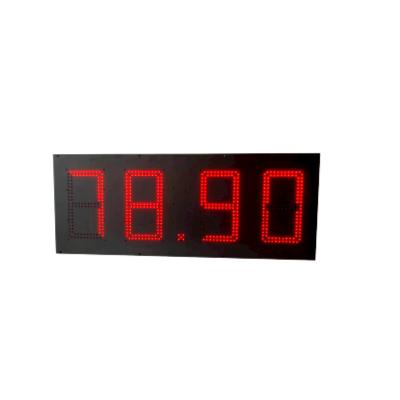 China Outdoor LED Gas Price Sign with 170mm Characters and IP65 Rating for Fuel Stations for sale