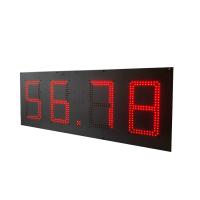 China DC24V LED Gas Station Price Sign with 340mm Character Height and IP65 Weatherproof Rating for sale