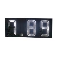 China DC24V LED Gas Station Price Sign with 340mm Character Height and IP65 Weatherproof Rating for sale