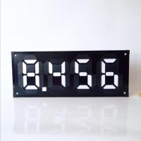 China Aluminum Plastic Digital Gas Price Sign Display Board 850×320mm with 200mm Digit Height and Custom Sizes for sale