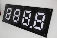 China Waterproof Gas Station Digital Price Sign 700×280×10mm with 3-Year Warranty and Magnetic Flip Display for sale