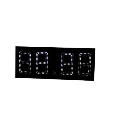 China 13 Inch RED LED Gas Price Changer with IP65 Rating and 24V DC Power - 7 Segment Electronic Display for Fuel Stations for sale