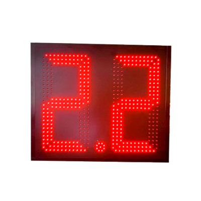 China 8.88 9/10 LED Gas Price Sign Changer with IP65 Rating, 25mm Thickness and 5000 CD/㎡ Brightness for sale