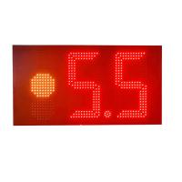 China IP65 Outdoor LED Gas Station Price Display - DC24V Power, 40mm Thickness, 5000CD/㎡ Brightness for sale